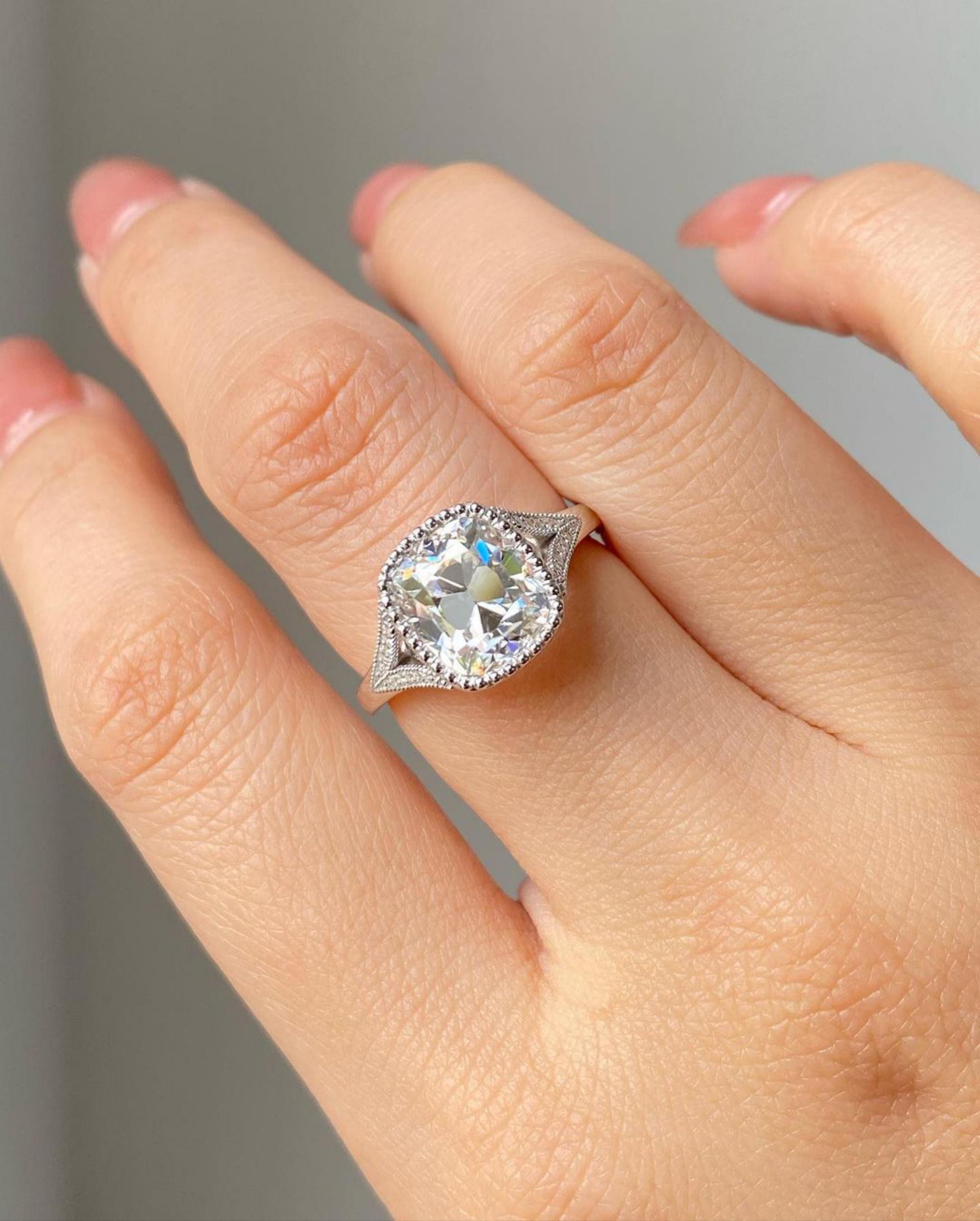 Moissanite old mine cut store